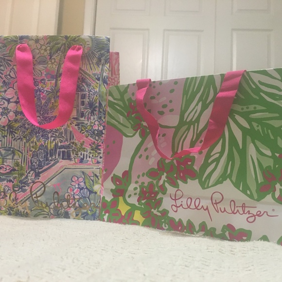 Lilly Pulitzer | Bags | Lilly Pulitzer Shopping Bags | Poshmark